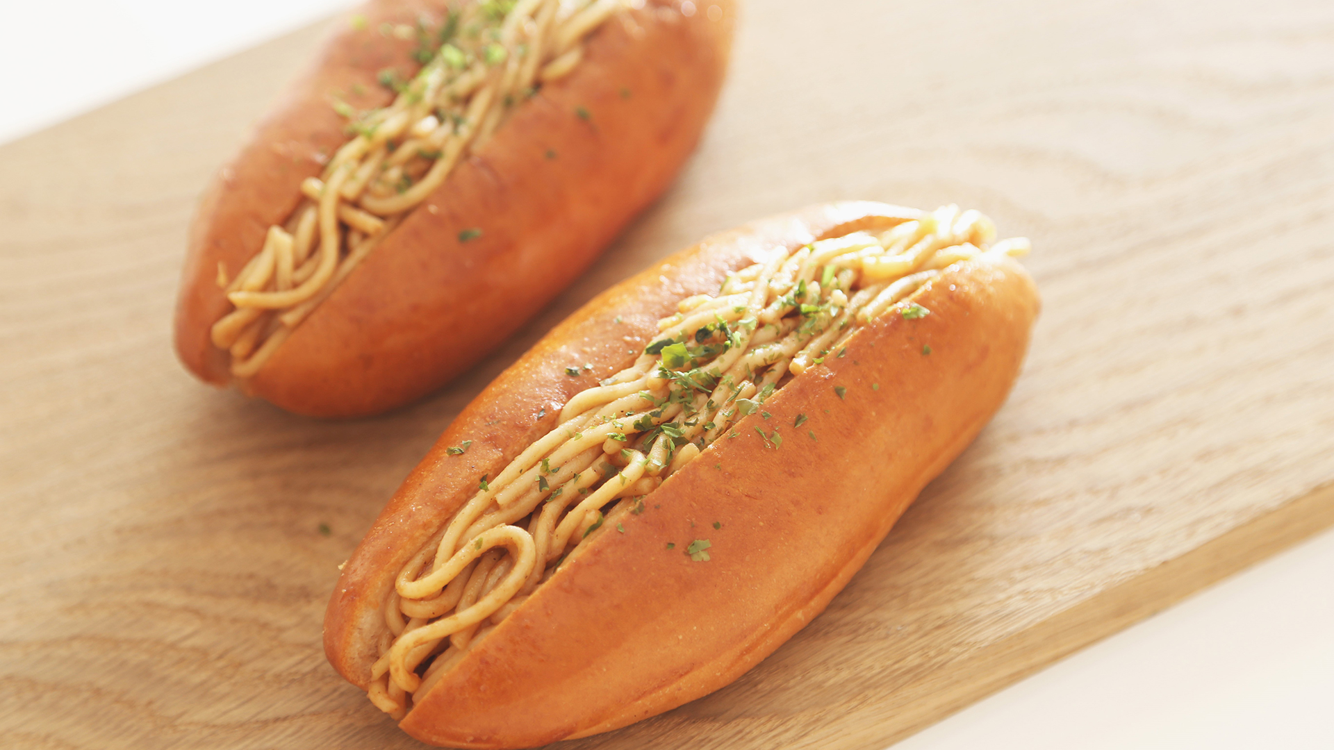 Japanese Yakisoba Bread