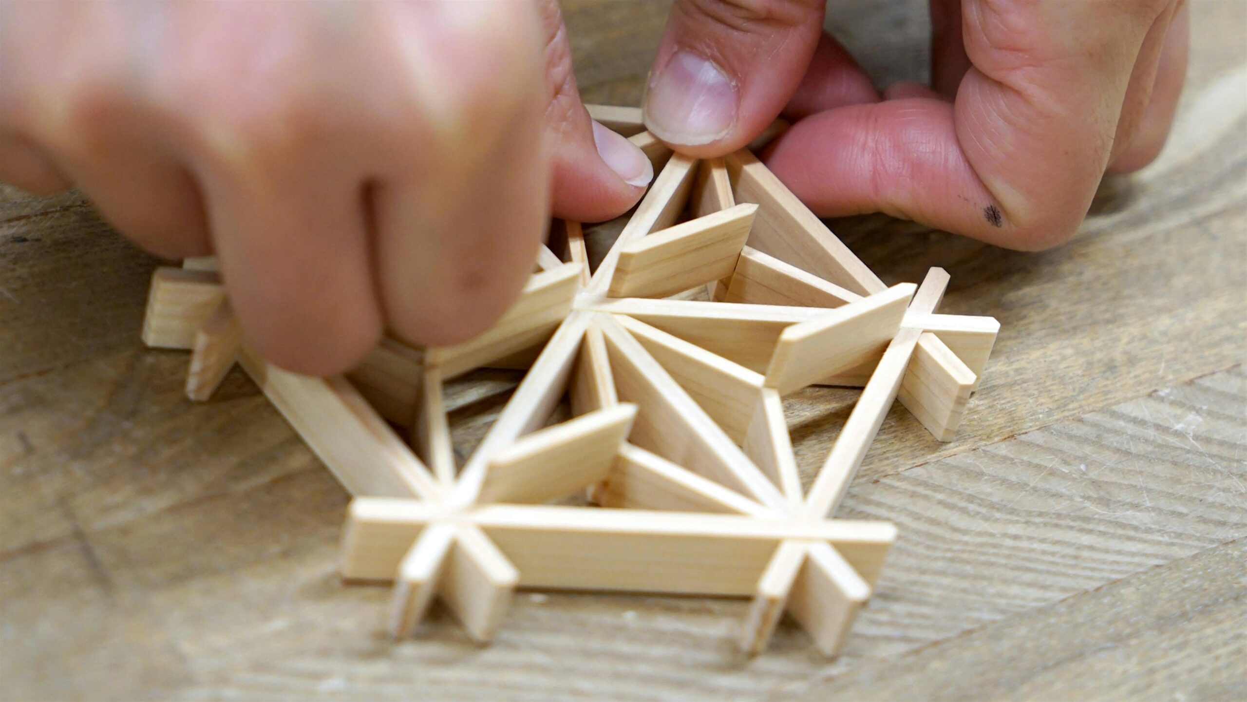 Making Kumiko Latticework Coasters – Japan House London