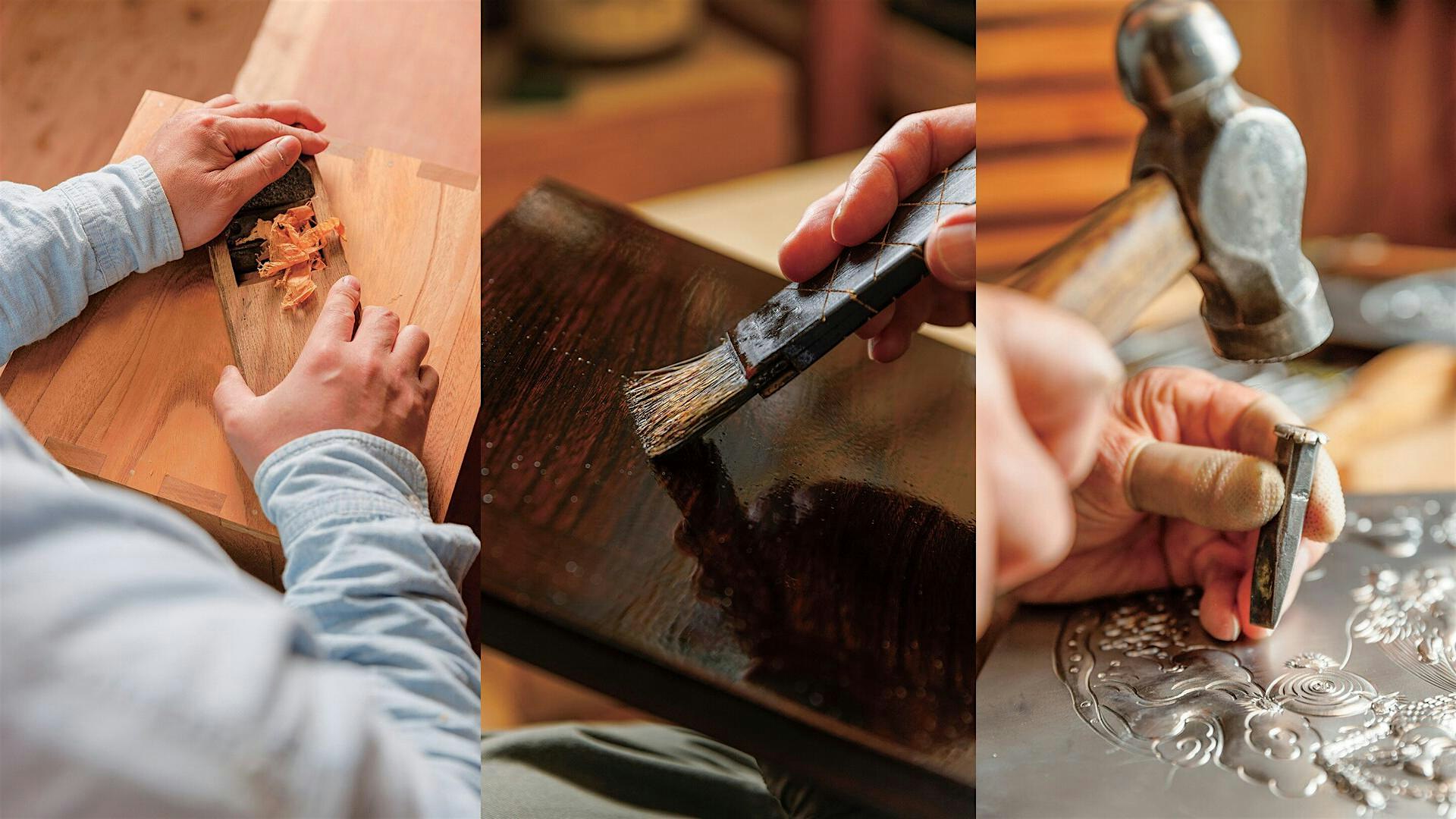 The making of Sendai tansu (samurai chests): wood, urushi and iron ...